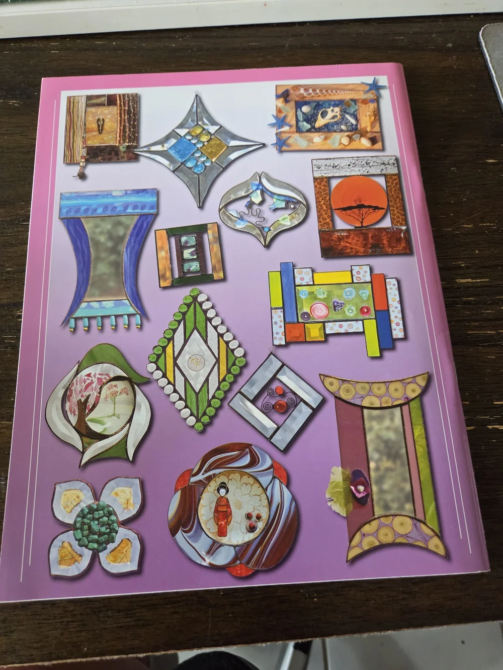 Art | The Art Of Altered Glass By Stephanie Greene Pink Cover | Poshmark